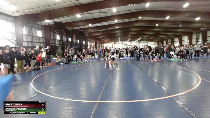 80 lbs Cons. Round 5 - Brock Zesiger, Sanderson Wrestling Academy vs ...