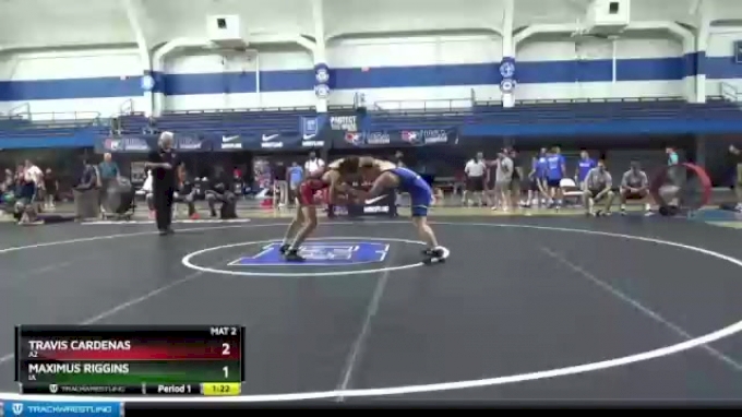 57 lbs 3rd Place Match - Travis Cardenas, AZ vs Maximus Riggins, IA