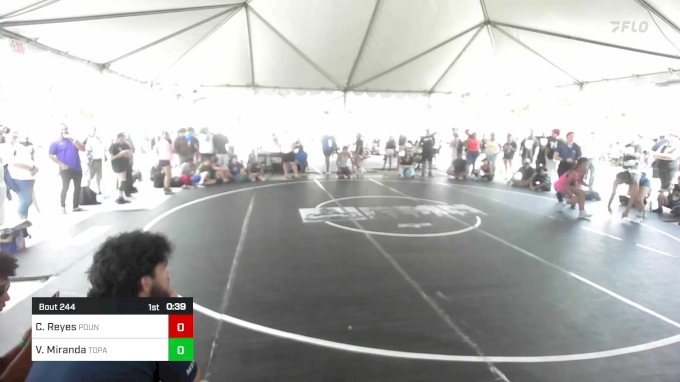 116 lbs Consi Of 8 #2 - Caylee Reyes, Pounders WC vs Valeria Miranda ...