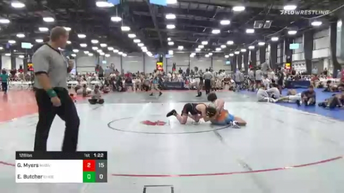 126 lbs Prelims - Gunnar Myers, Mat Assassins vs Evan Butcher, Ohio ...
