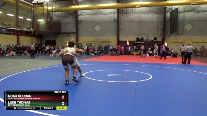 165 lbs Cons. Round 4 - Luke Thomas, Bethlehem Catholic vs Noah Holman ...