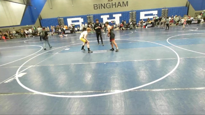 160 lbs Round 4 - Kyson Stewart, Wayne Badgers vs Brendon Jacobs, Team ...