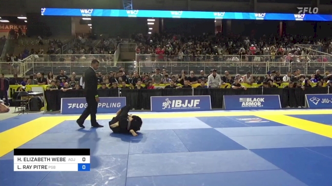 HADLEY ELIZABETH WEBER vs LILAH RAY PITRE 2024 Pan Kids Jiu-Jitsu IBJJF ...