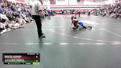 110 lbs Round 1 - Deacon Johnson, Odessa Youth Wrestling vs Alexander ...