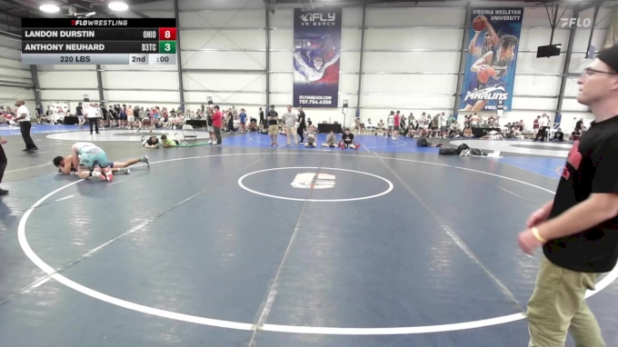 285 lbs Rr Rnd 2 - Daniel Geiselman, Ohio Titan Grey vs Cameron Fauth, D3 Training Center