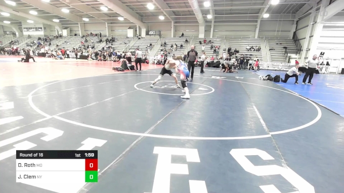 132 lbs Round Of 16 - Dylan Roth, MO vs Joseph Clem, NY