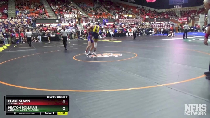 4A 132 lbs Champ. Round 1 - Keaton Bollman, Anthony/Harper-Chaparral vs ...