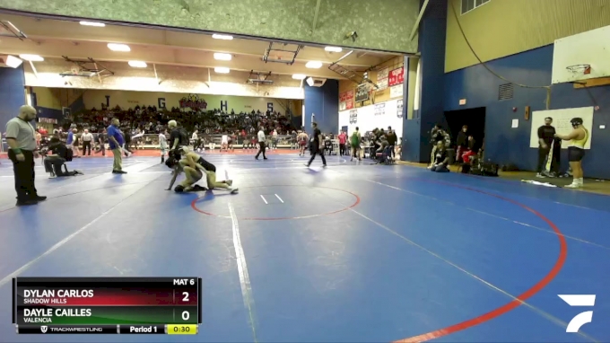 113 lbs Cons. Round 5 - Dylan Carlos, Shadow Hills vs Dayle Cailles ...