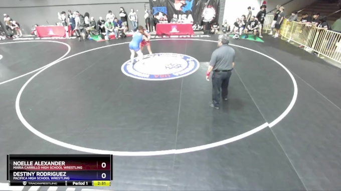 145 lbs Cons. Semi - Noelle Alexander, Maria Carrillo High School ...
