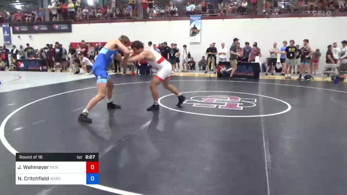 92 kg Round Of 16 - Jack Wehmeyer, New York City RTC vs Nathan ...
