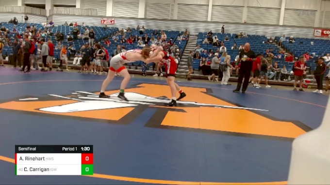 168 lbs Semifinal - Collin Carrigan, Izzy Style Wrestling vs Anthony ...