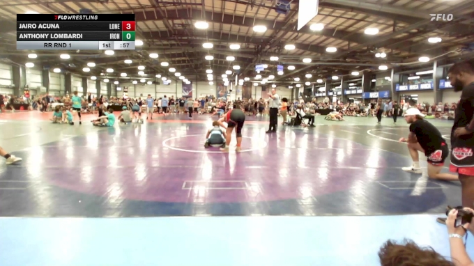 152 lbs Rr Rnd 1 - Jairo Acuna, Lone Star Legends vs Anthony Lombardi ...