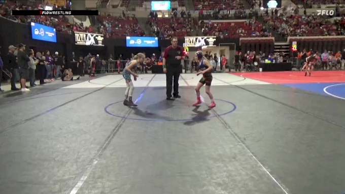 77 lbs Quarterfinal - Eme Rauch, Mine Yard Dogs Wrestling Club vs Emi ...