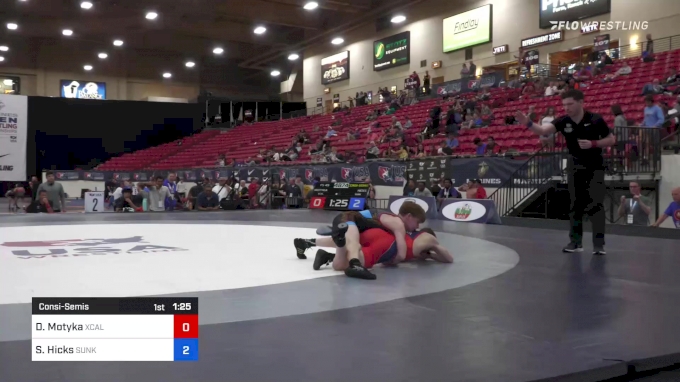 45 lbs Consolation - Davis Motyka, XCalibur Athletics vs Slater Hicks ...