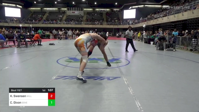 171 lbs Round Of 32 - Kyler Swensen, Williamsburg vs Craig Dixon, Dover