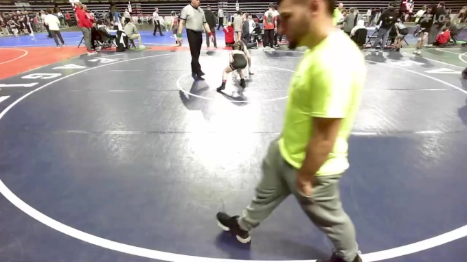 85 lbs Quarterfinal - Jake Stevens, Olympic vs Jax Bucco, Triumph Trained