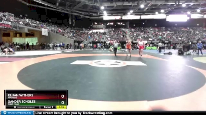 285 lbs Champ. Round 2 - Elijah Withers, Madison vs Xander Scholes ...