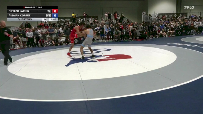 61 lbs Quarters - Kyler Larkin, Valiant vs Isaiah Cortez, Daniel ...