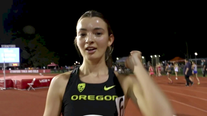 Lilli Burdon claims she's still not a 5K runner after Stanford win