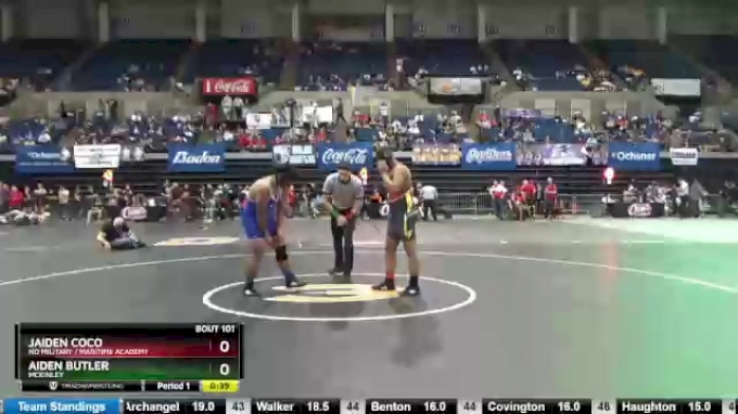 Cons. Round 1 - Aiden Butler, McKinley vs Jaiden Coco, NO Military ...