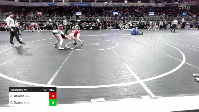 121.6-127.4 lbs Consi Of 8 #2 - Anna Bowles, Collum Trained vs Catelin ...