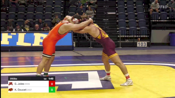 285 lbs Consolation - Garrett Joles, Minnesota vs Konner Doucet ...