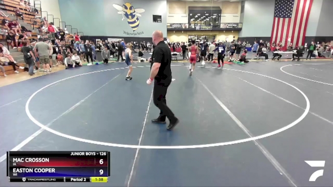 113 lbs 1st Place Match - Caleb Noble, IL vs Eli Schultz, MN