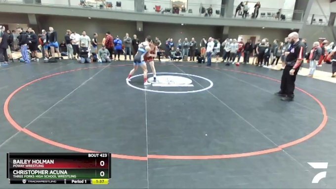 152 lbs Quarterfinal - Bailey Holman, Poway Wrestling vs Christopher ...