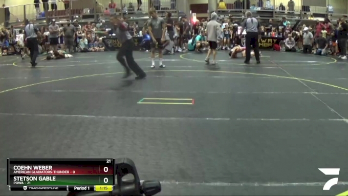 115 lbs Semis & 1st Wrestleback (8 Team) - Stetson Gable, POWA vs Coehn ...