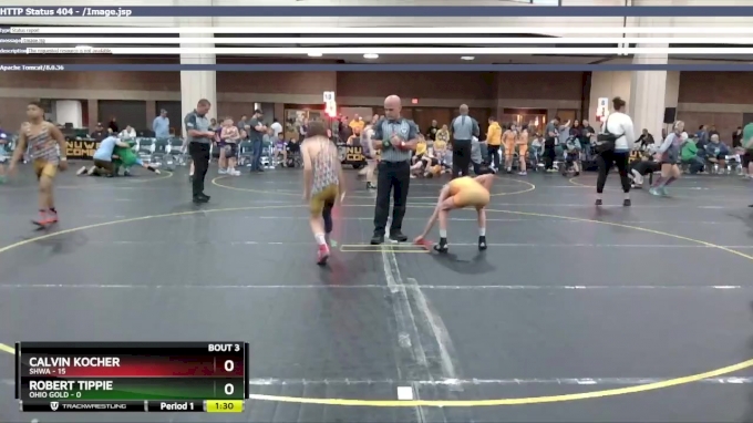 85 lbs Quarterfinals (8 Team) - Calvin Kocher, SHWA vs Robert Tippie ...