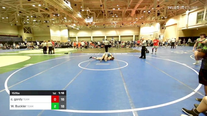 152 lbs Rr Rnd 2 - Christian Gordy, Team Alien vs William Buckler, Team ...