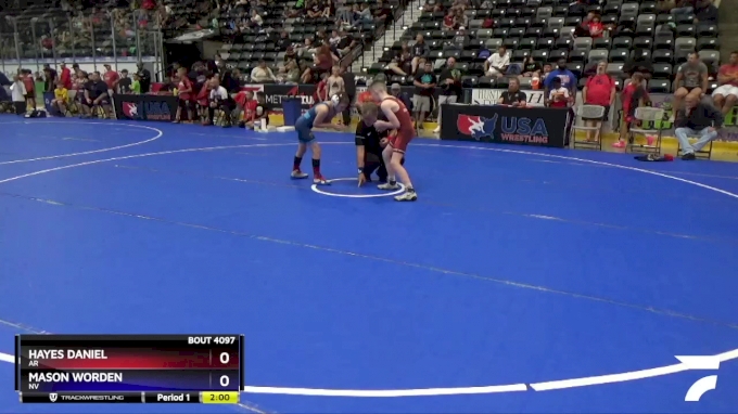 74 lbs Quarterfinal - Hayes Daniel, AR vs Mason Worden, NV