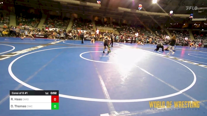 92 lbs Consi Of 8 #1 - Russ Haas, Cardinal Wrestling Club vs Owen ...