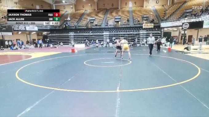 285 lbs 1st Place Match - Jack Allen, Nebraska-Kearney vs Jaxson Thomas ...