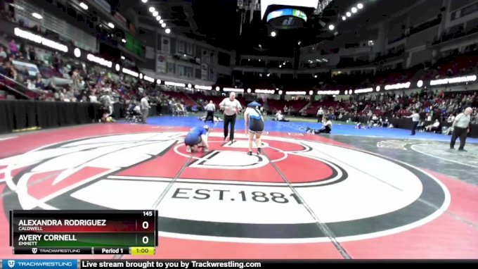 145 lbs Cons. Round 3 - Alexandra Rodriguez, Caldwell vs Avery Cornell ...