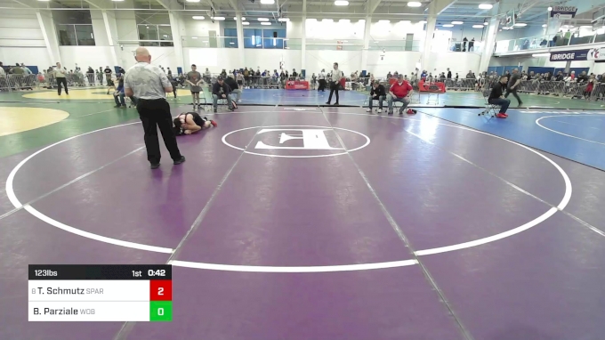 123 lbs Consi Of 8 #2 - Timothy Schmutz, Spartan WC vs Benny Parziale ...
