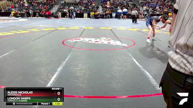 115 lbs Round 1 - London Harps, Charles H. Flowers vs Alexis Nicholas ...