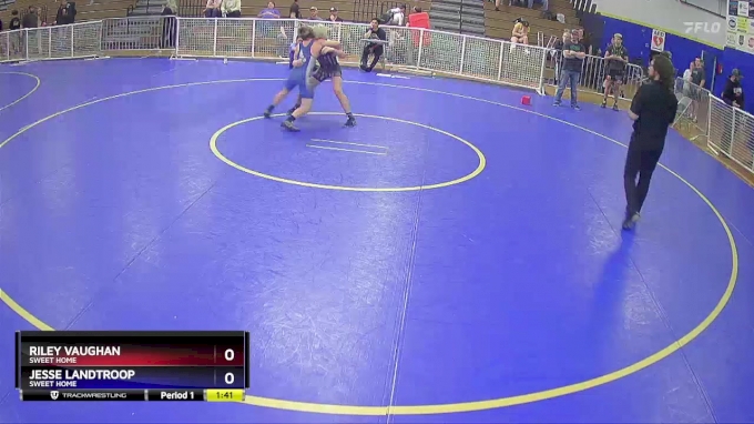 120 lbs 1st Place Match - Riley Vaughan, Sweet Home vs Jesse Landtroop ...