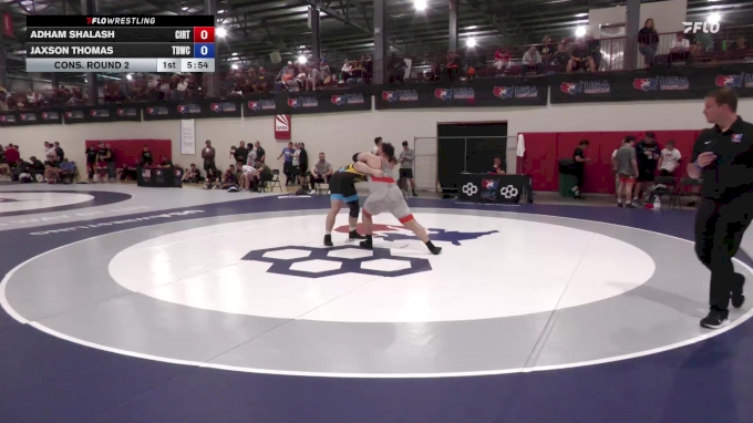 130 kg Cons. Round 2 - Adham Shalash, Cincinnati Rtc vs Jaxson Thomas ...