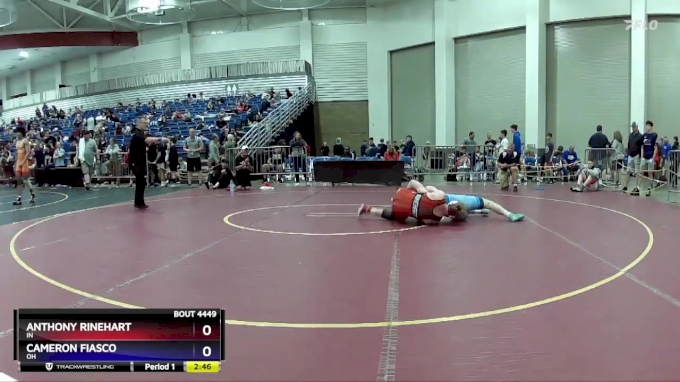 175 lbs Champ. Round 2 - Anthony Rinehart, IN vs Cameron Fiasco, OH