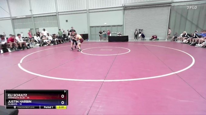 113 lbs Quarters & 1st Wb (16 Team) - Eli Schultz, Minnesota Blue vs ...