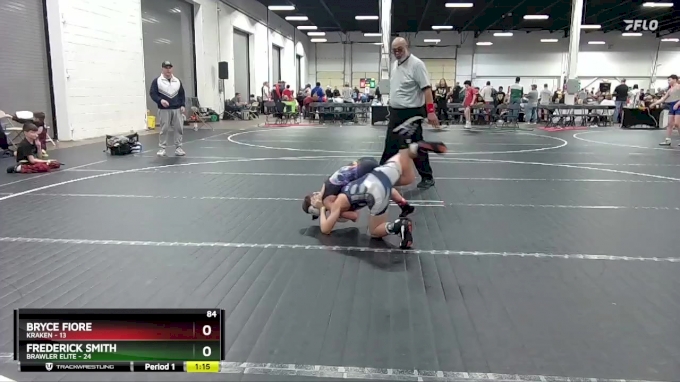 84 lbs Placement (4 Team) - Bryce Fiore, Kraken vs Frederick Smith ...