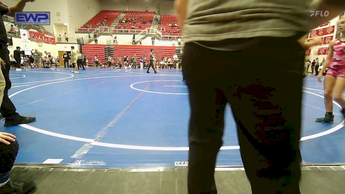 98 lbs Rr Rnd 3 - Lilly Rushing, Davis Ok vs HAYLEE COOK, Apache Youth ...