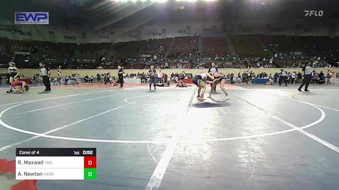 133 lbs Consi Of 4 - Rosha Maxwell, Tahlequah Middle School vs Avery ...