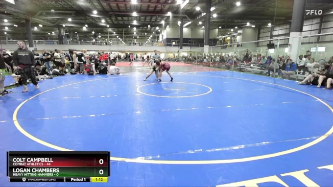 165 lbs Round 1 (4 Team) - Colt Campbell, COMBAT ATHLETICS vs Logan ...