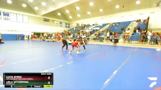 110 lbs 3rd Place Match - Lucia Bybee, San Clemente High Girls Wrestl ...
