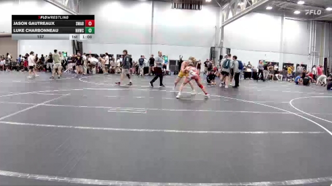 157 lbs Round 2 (6 Team) - Luke Charbonneau, North Hunterdon WC vs ...