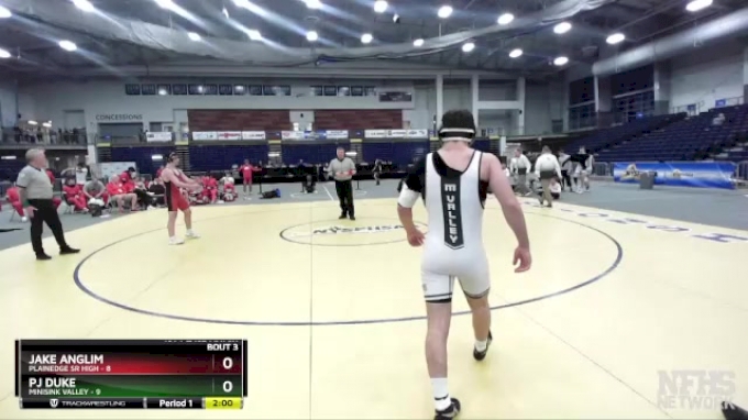 160 lbs Finals (4 Team) - PJ Duke, Minisink Valley vs Jake Anglim ...