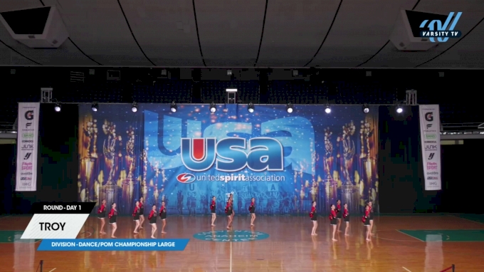 Troy - Troy [2025 Dance/Pom Championship Large Day 1] 2025 USA Dance ...
