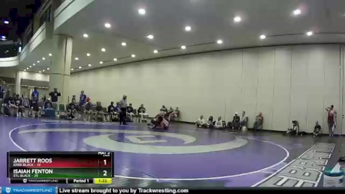 170 lbs Round 1 (16 Team) - Jarrett Roos, Iowa Black vs Isaiah Fenton ...
